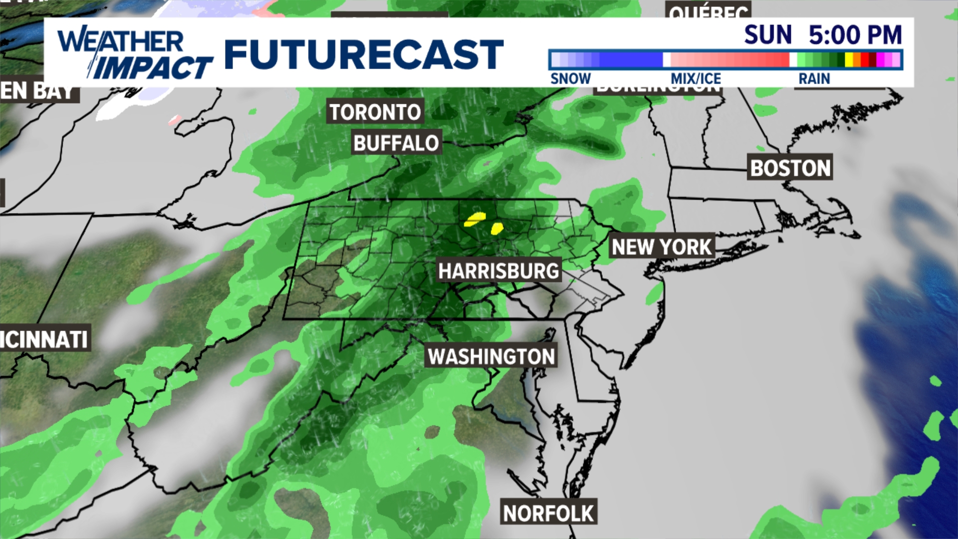 Remaining mild and dry ahead of a weekend cold front! Showers and a few ...