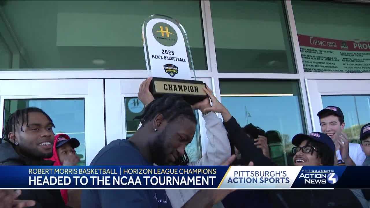 Fans welcome RMU basketball home win; Head to NCAA Tournament