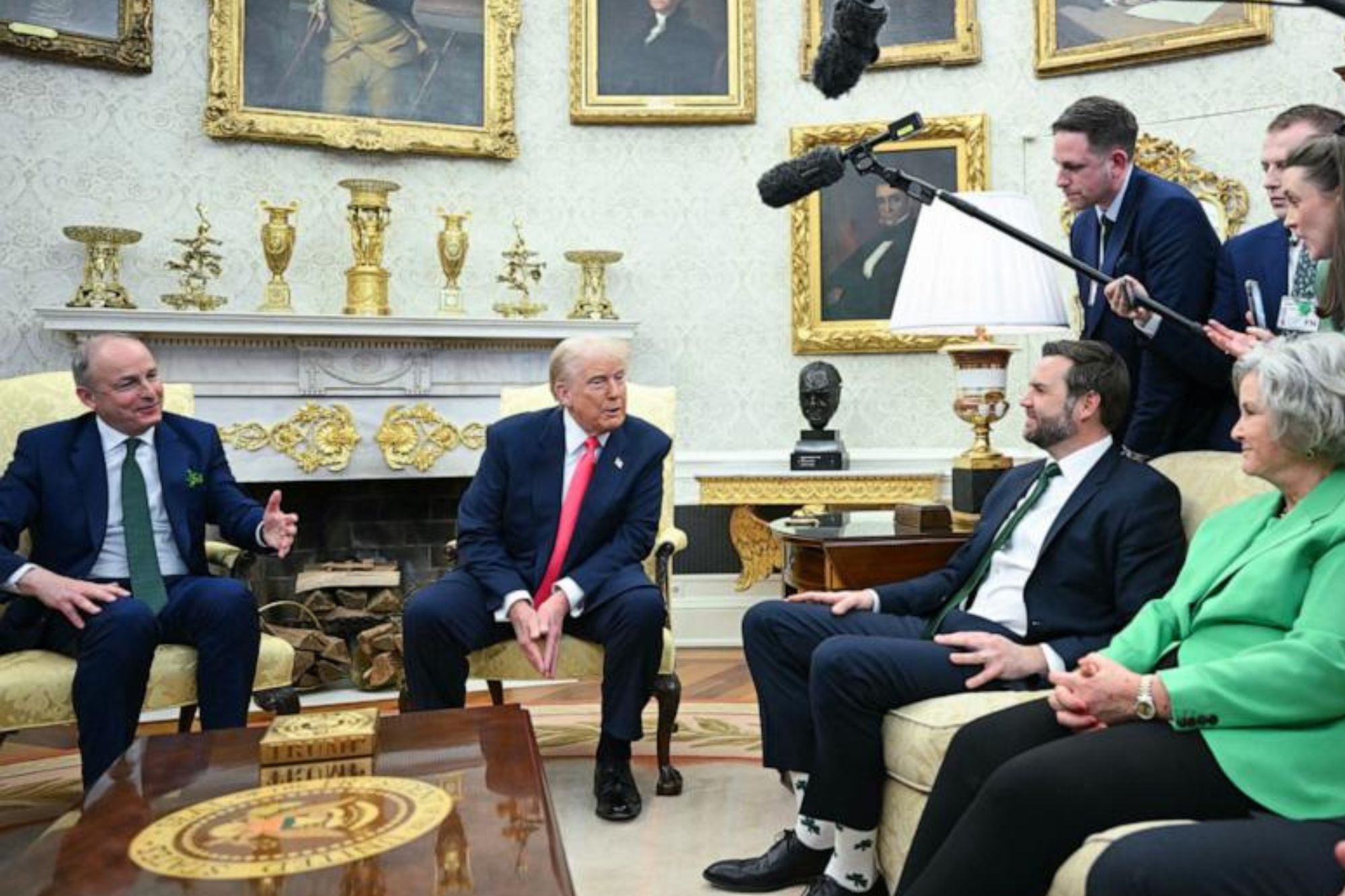 Trump Declares Ireland Is Taking Advantage of US While Sitting Right ...