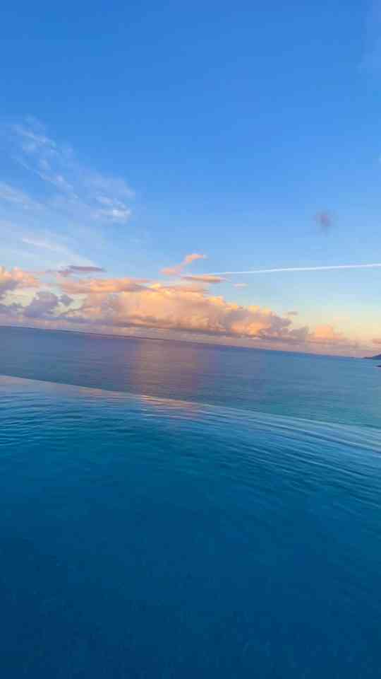 Stunning Infinity Pool Overlooking a Serene Ocean View