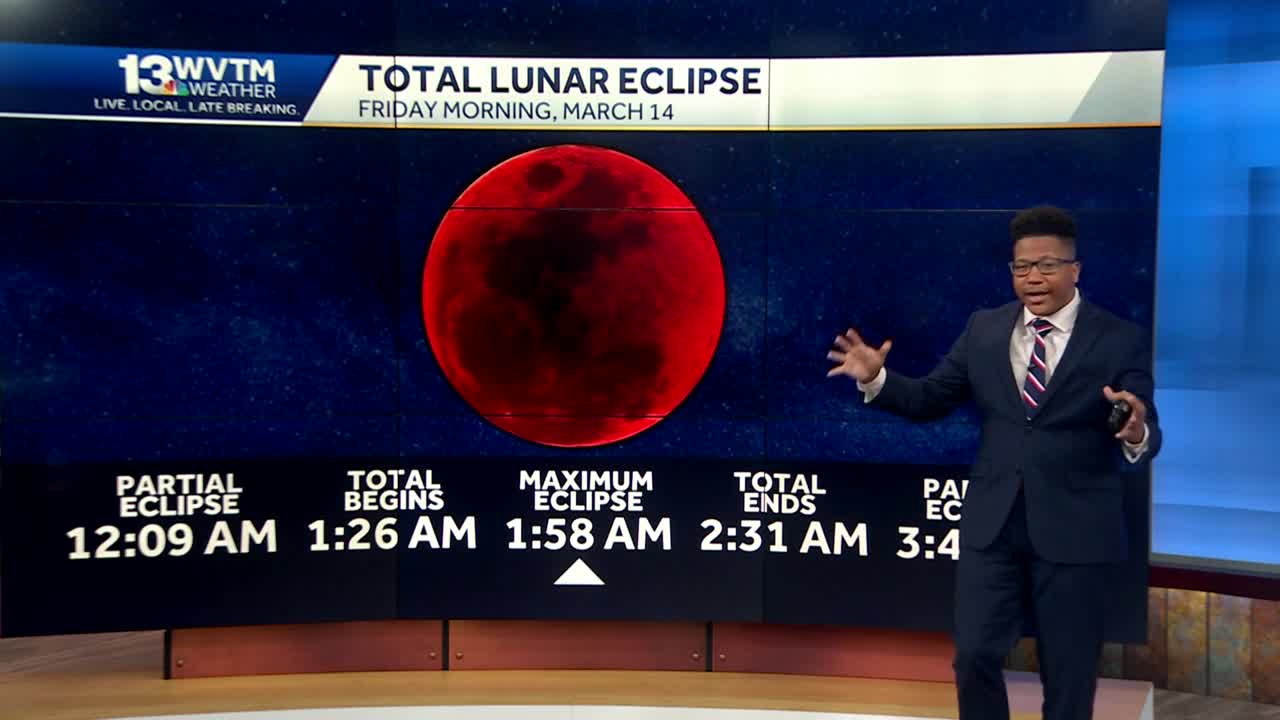 Total Lunar Eclipse: The Blood Worm Moon will shine across Alabama ...