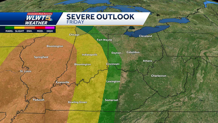 TIMELINE: Rounds of storms bring severe weather threat this weekend