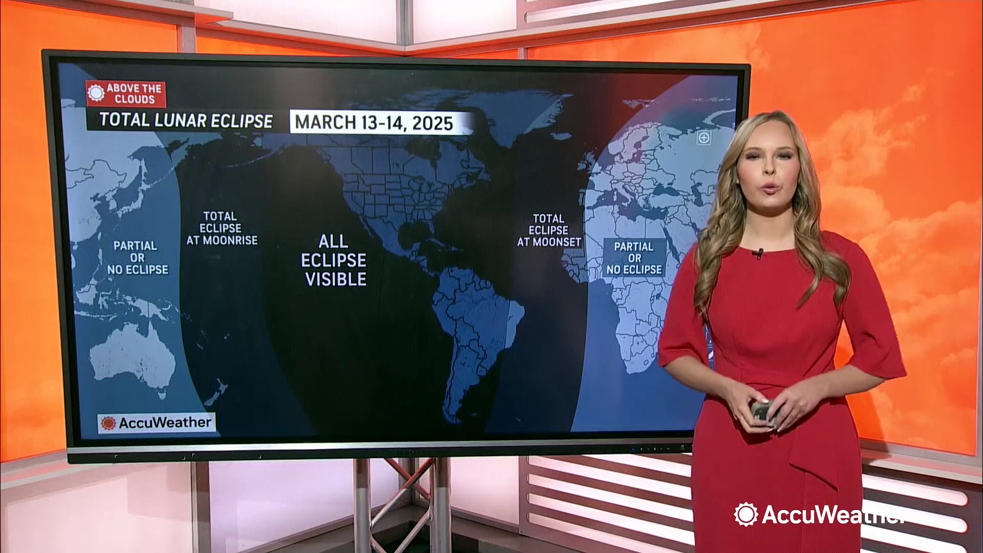 What time will I be able to see the eclipse on Thursday night?