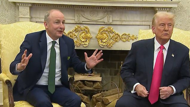 Taoiseach promotes Trump's golf course in County Clare