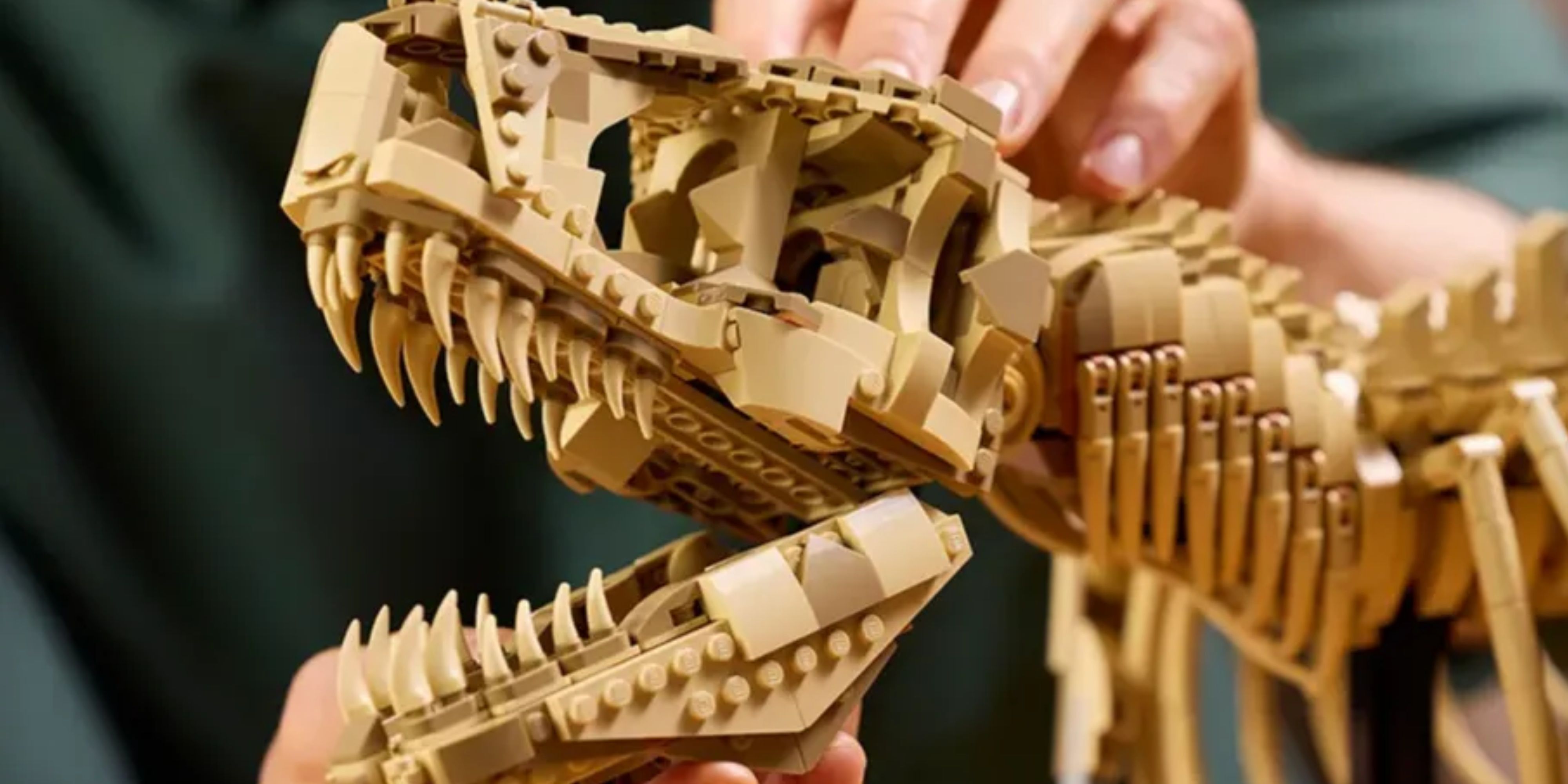 Get To Work On Lego's Recently Revealed Jurassic Park T-Rex Skeleton ...