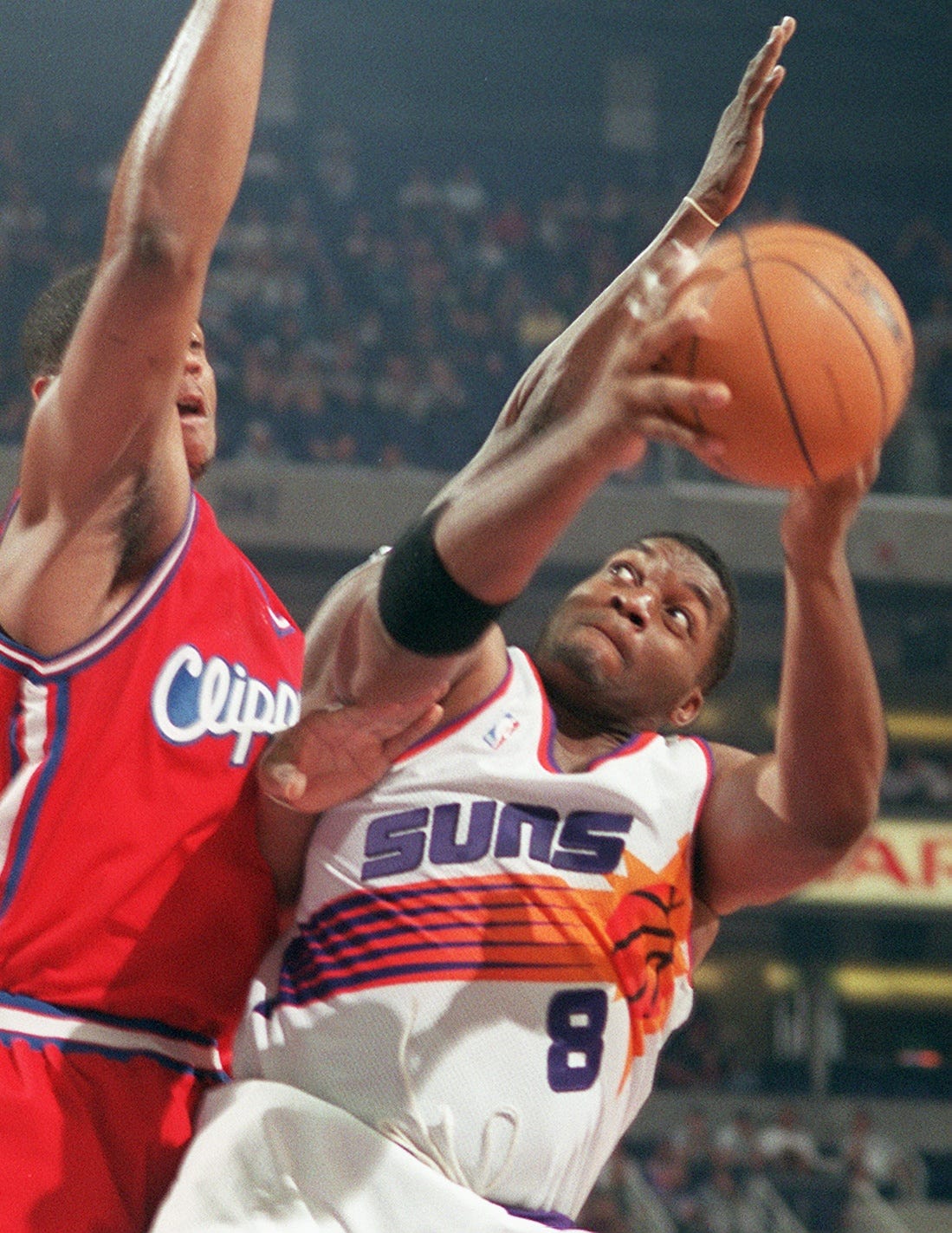 Ex-Phoenix Suns center Oliver Miller, part of 1993 NBA Finals team ...