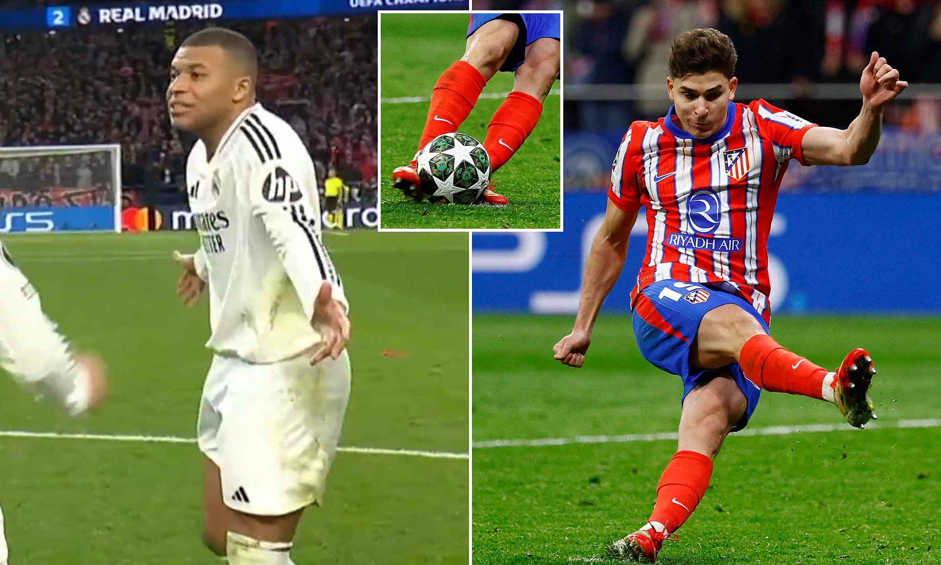 Kylian Mbappe 'alerts match officials' to Julian Alvarez's 'double ...