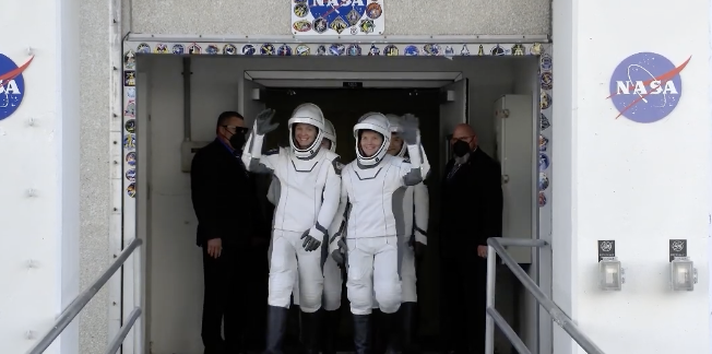 Anne McClain & Nichole Ayers Lead Crew-10’s Epic Walkout to Space!