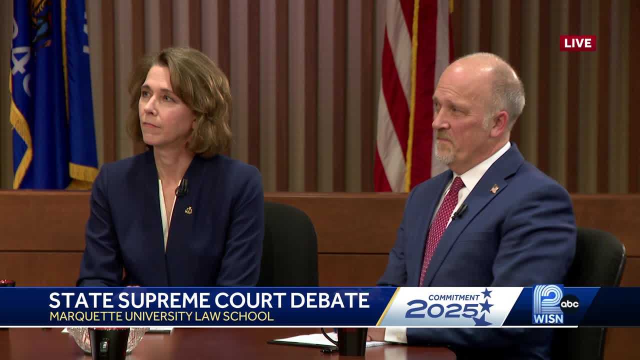 Wisconsin Supreme Court debate - Watch LIVE March 12 on WISN 12
