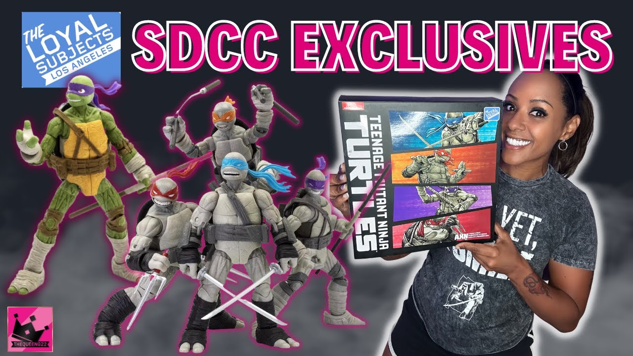 TMNT The Loyal Subjects – San Diego Comic-Con Exclusives You Need to Own