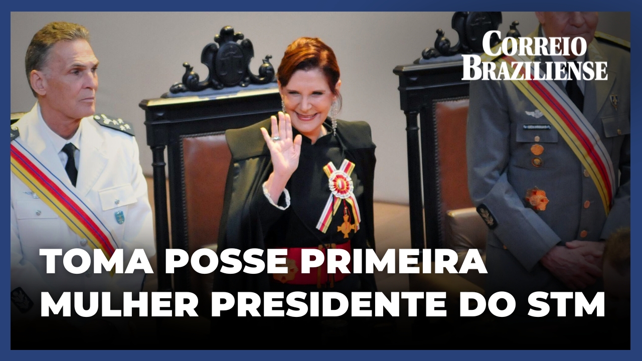 Ministra Maria Elizabeth toma posse como primeira mulher presidente do STM