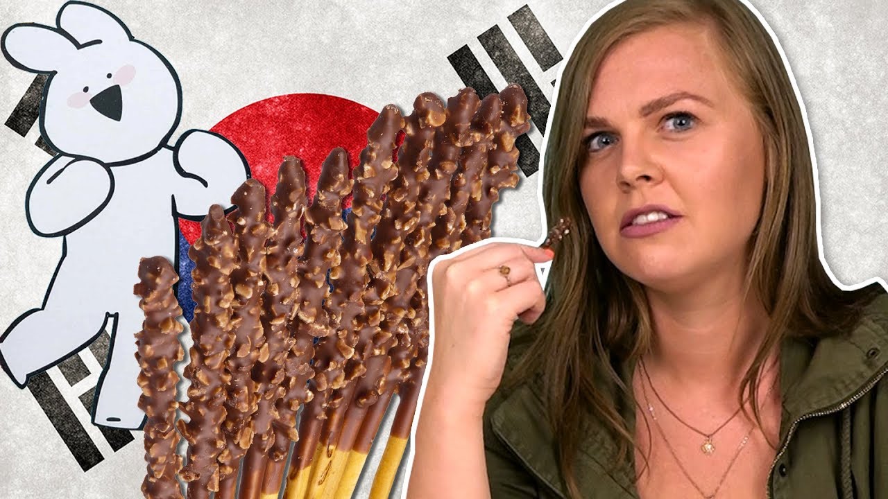 Irish People Try South Korean Chocolate Sticks