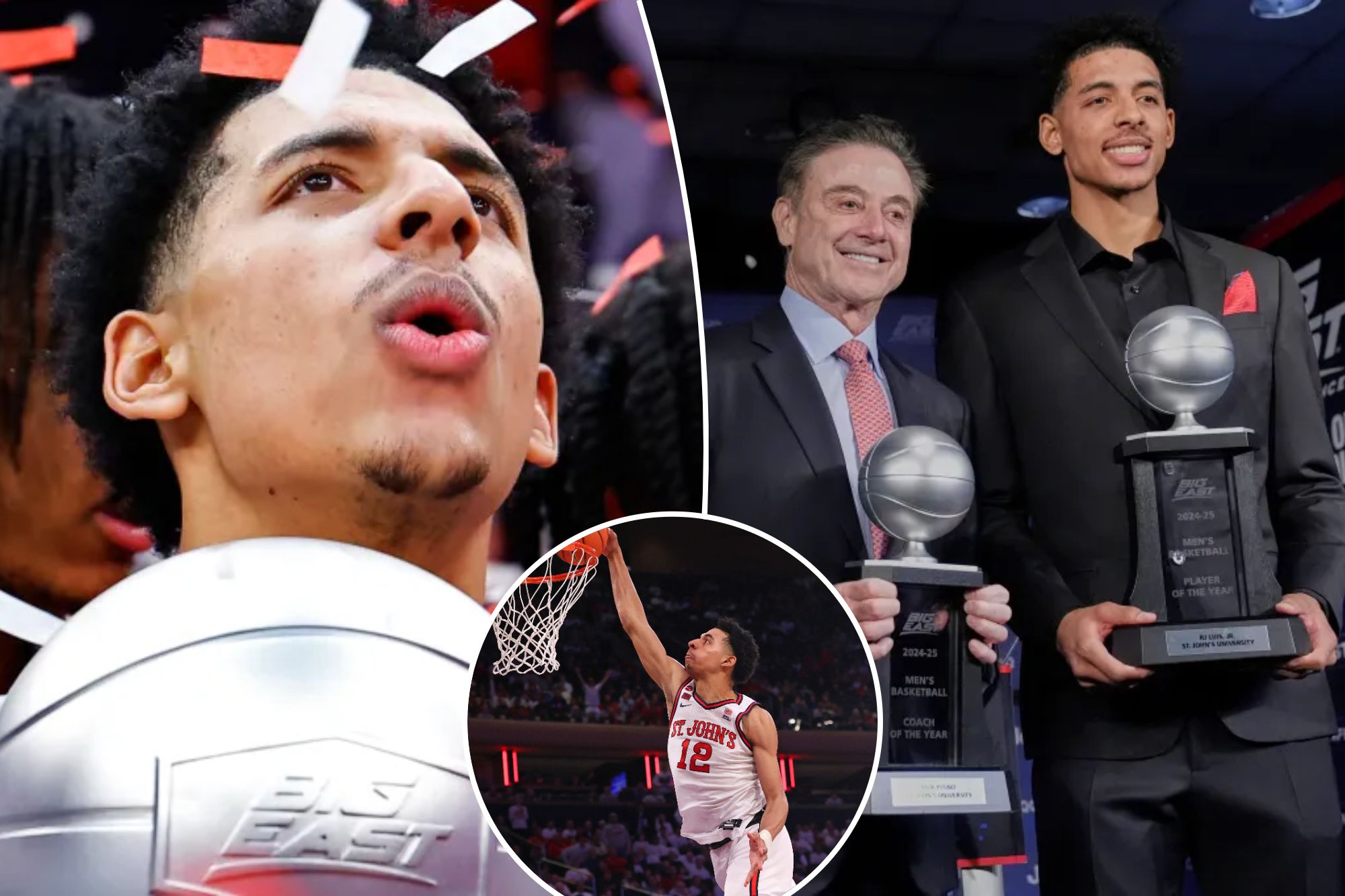 St. John’s RJ Luis gets emotional after trying road to Big East Player ...