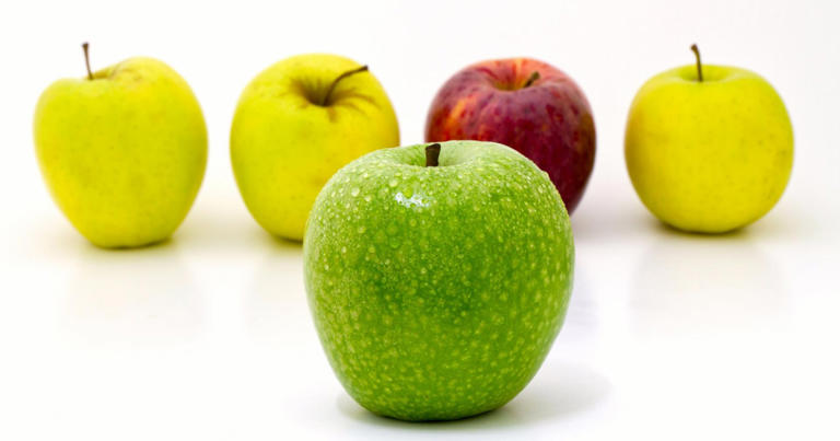 Manzanas verdes vs. rojas: beneficios y diferencias nutricionales