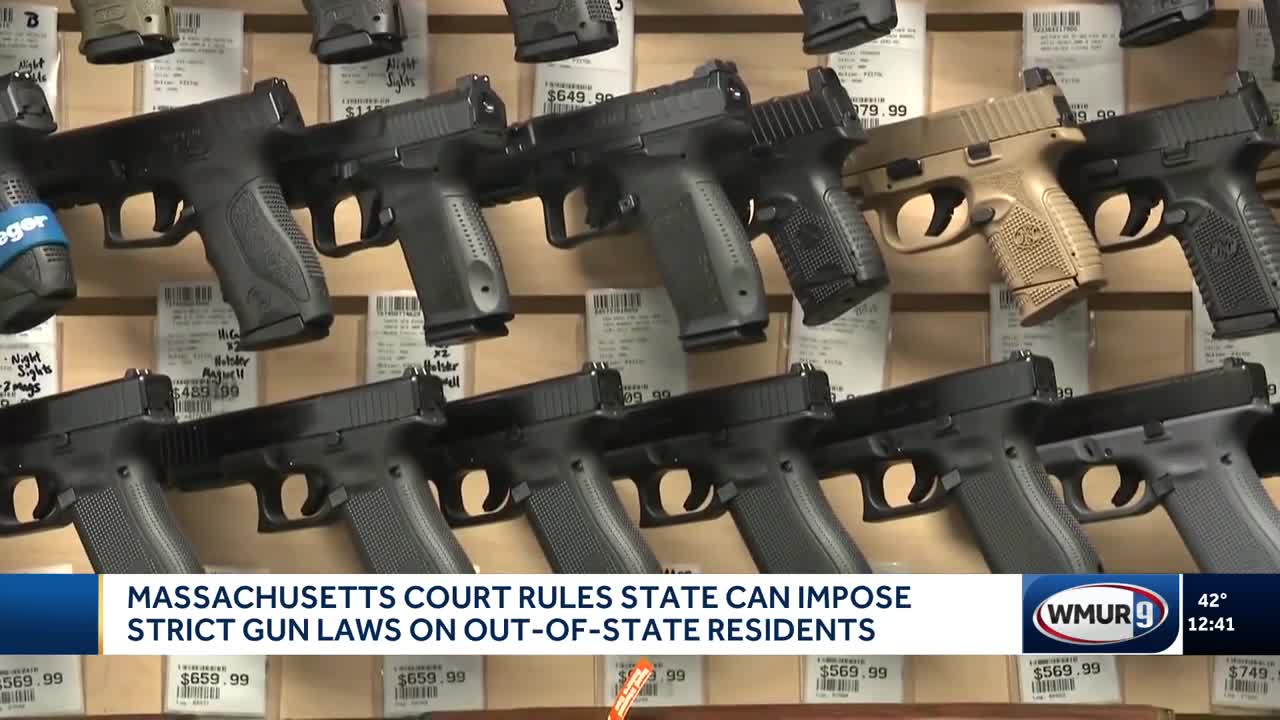 Massachusetts court rules state can impose strict gun laws on out-of ...
