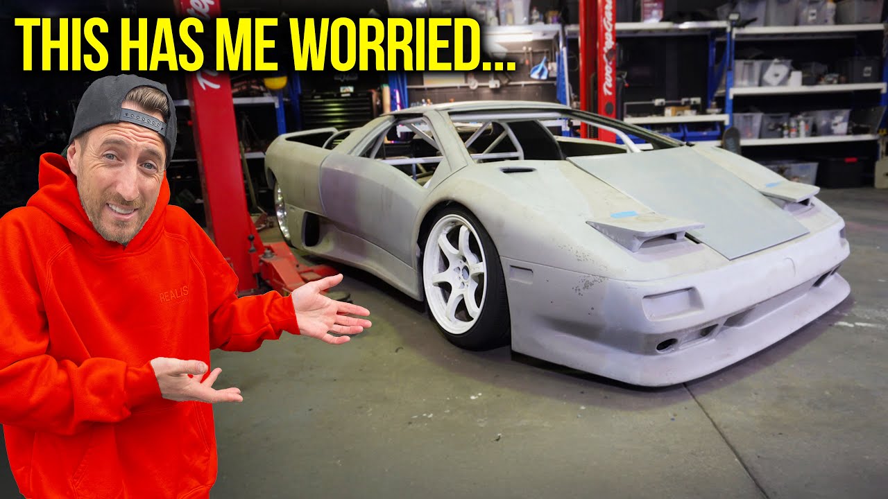 Fake Lamborghini Drift Car Build–First Body Mods