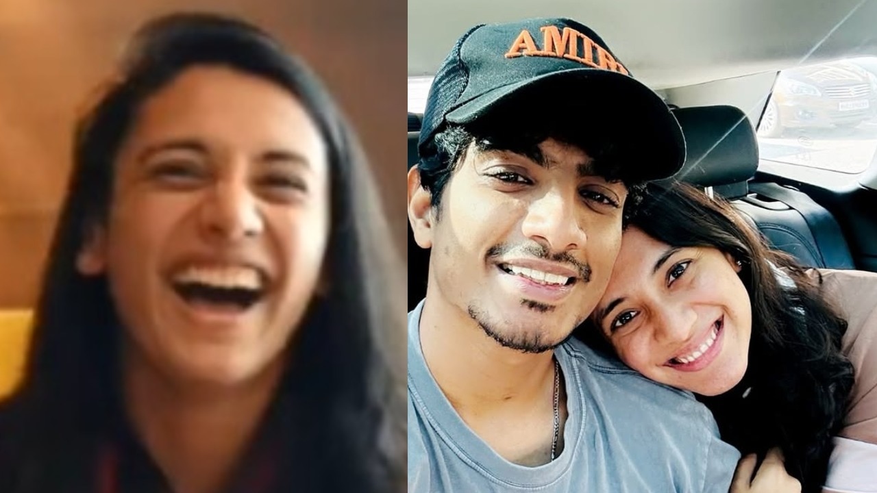 Watch: Smriti Mandhana in splits after Mr. Nags teases her with Palash Muchhal's name