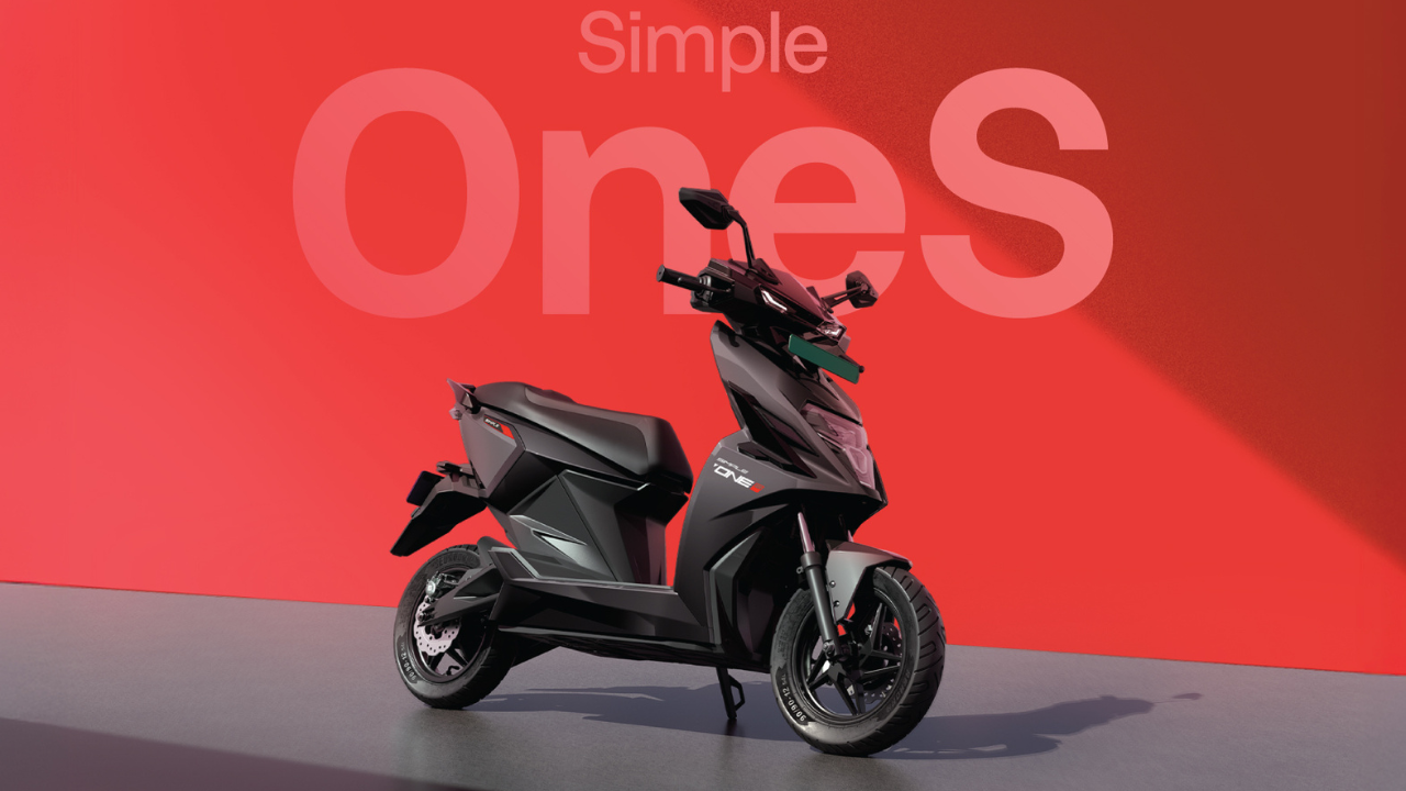 Simple One S e-scooter launched in India at Rs 1.4 lakh: Range, battery ...