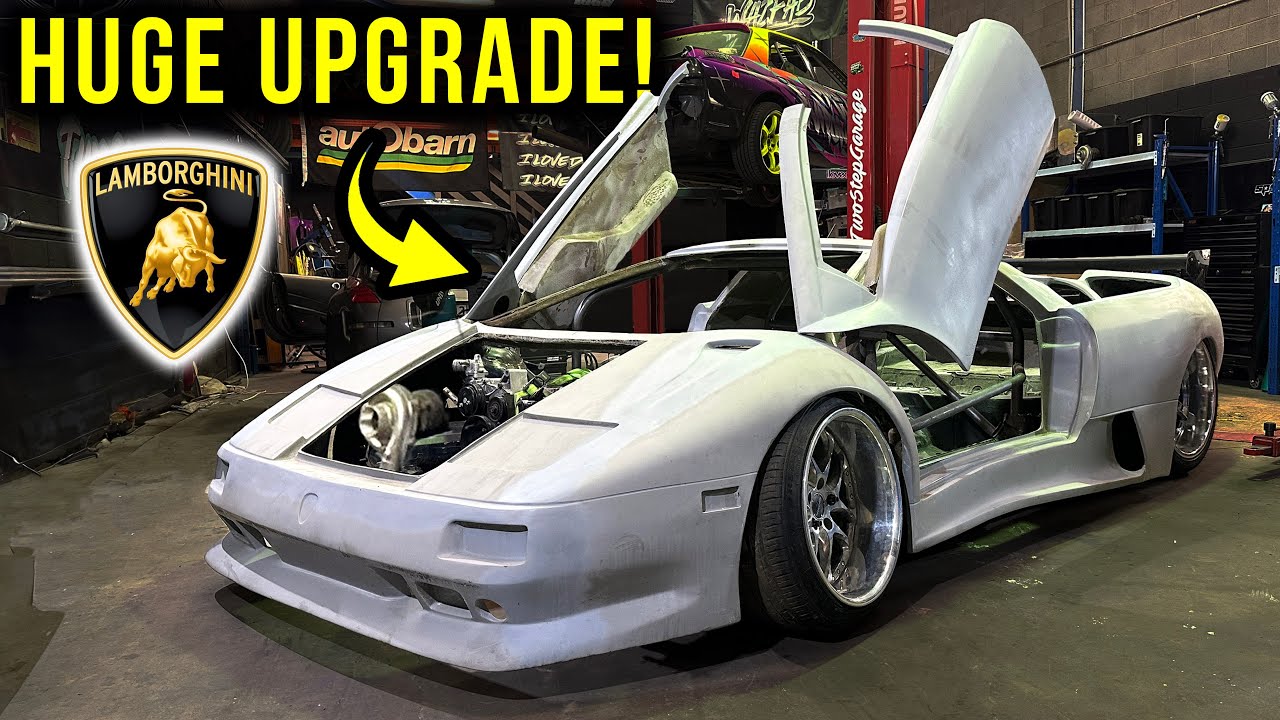Fake Lamborghini Drift Car Gets Insane Roll Cage | Part 4