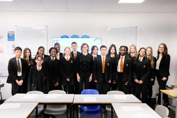 MP visits school to discuss Holocaust and Gaza with students