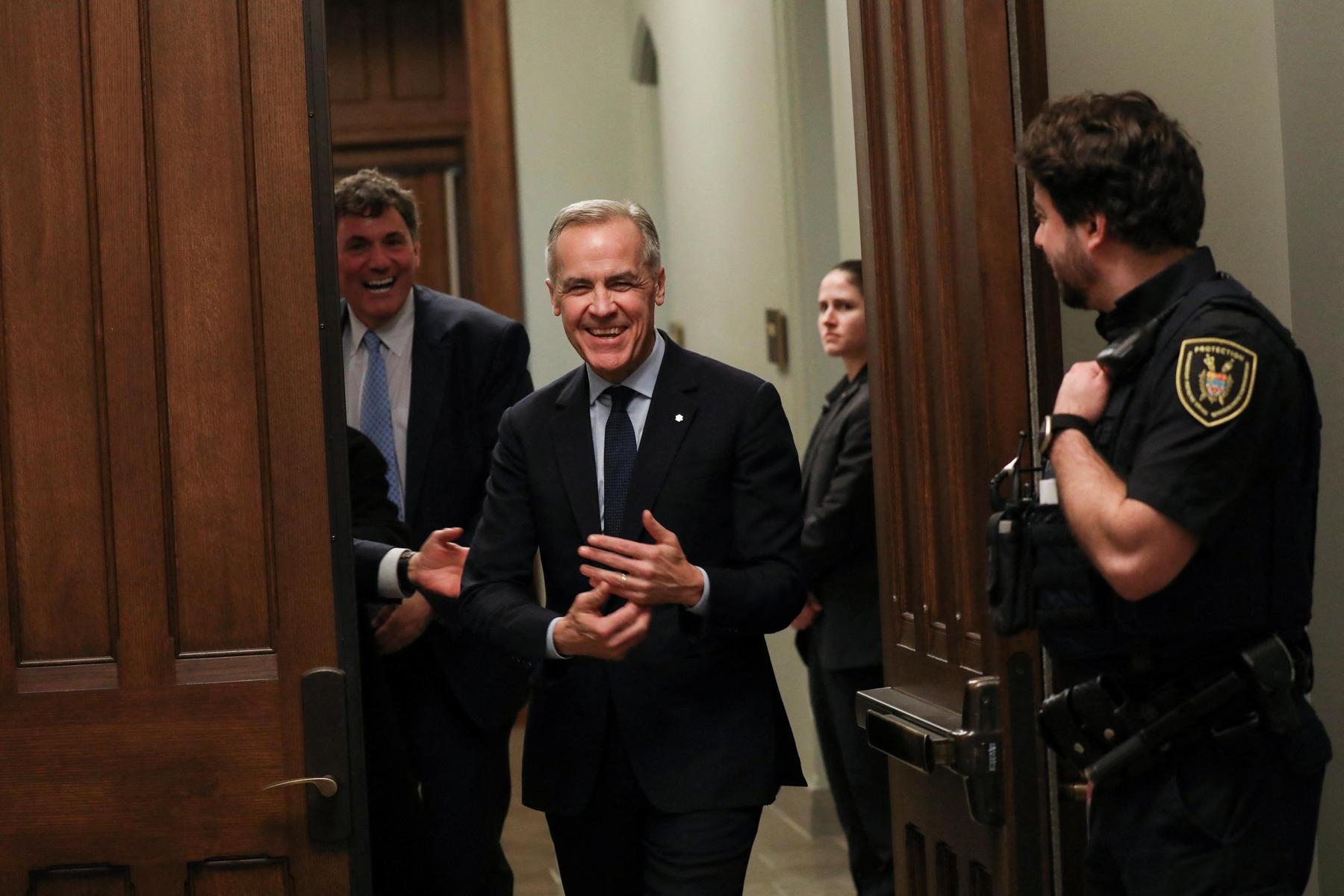 Mark Carney löst Justin Trudeau am Freitag als kanadischer Premier ab