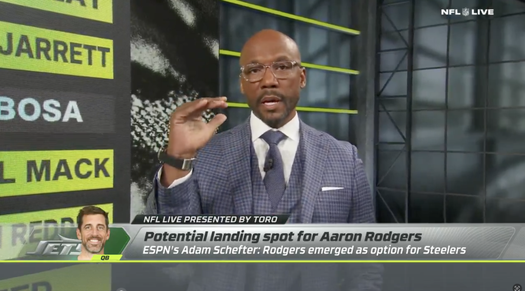 ESPN NFL analyst calls for Aaron Rodgers to sign with Steelers