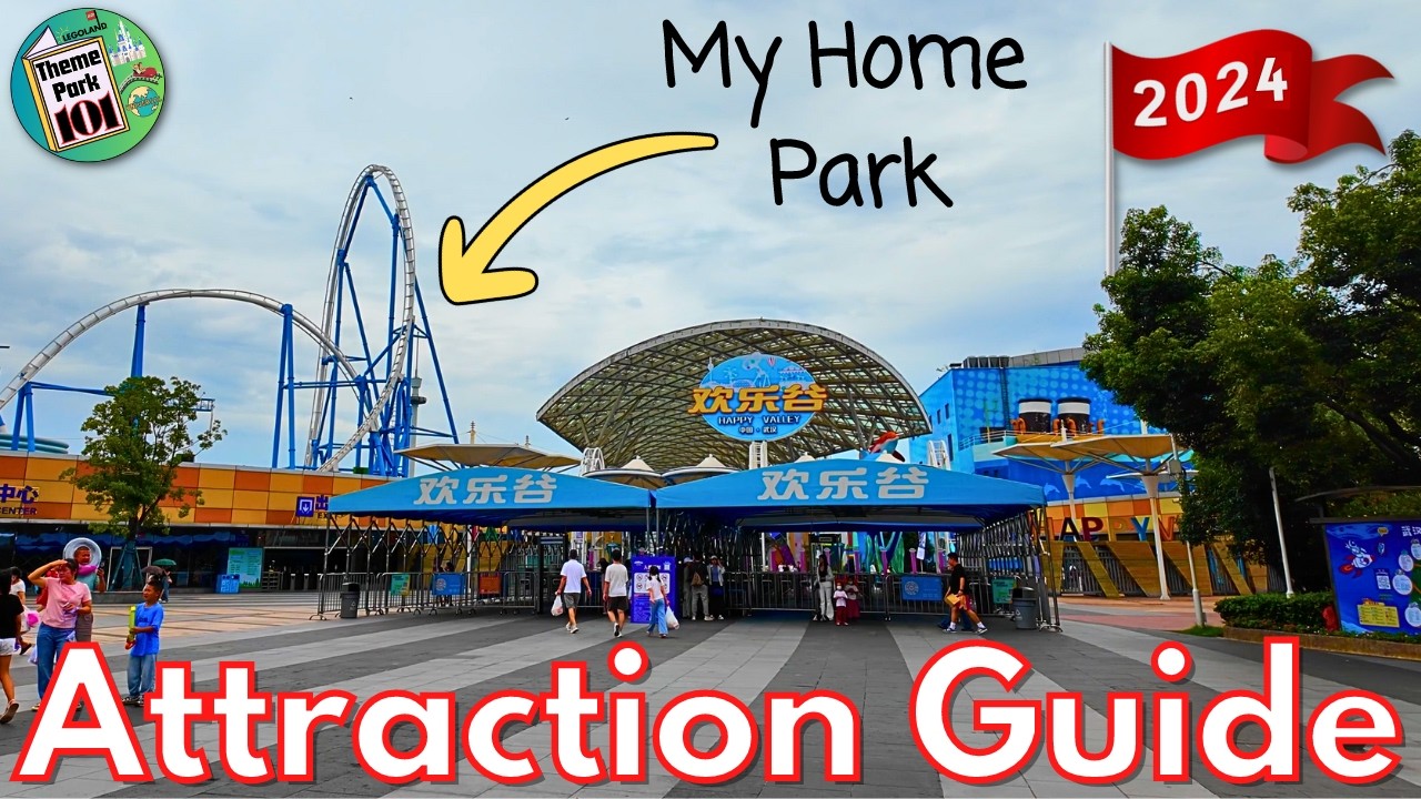 Happy Valley Wuhan ATTRACTION GUIDE - All Rides & Shows - Wuhan, CHINA