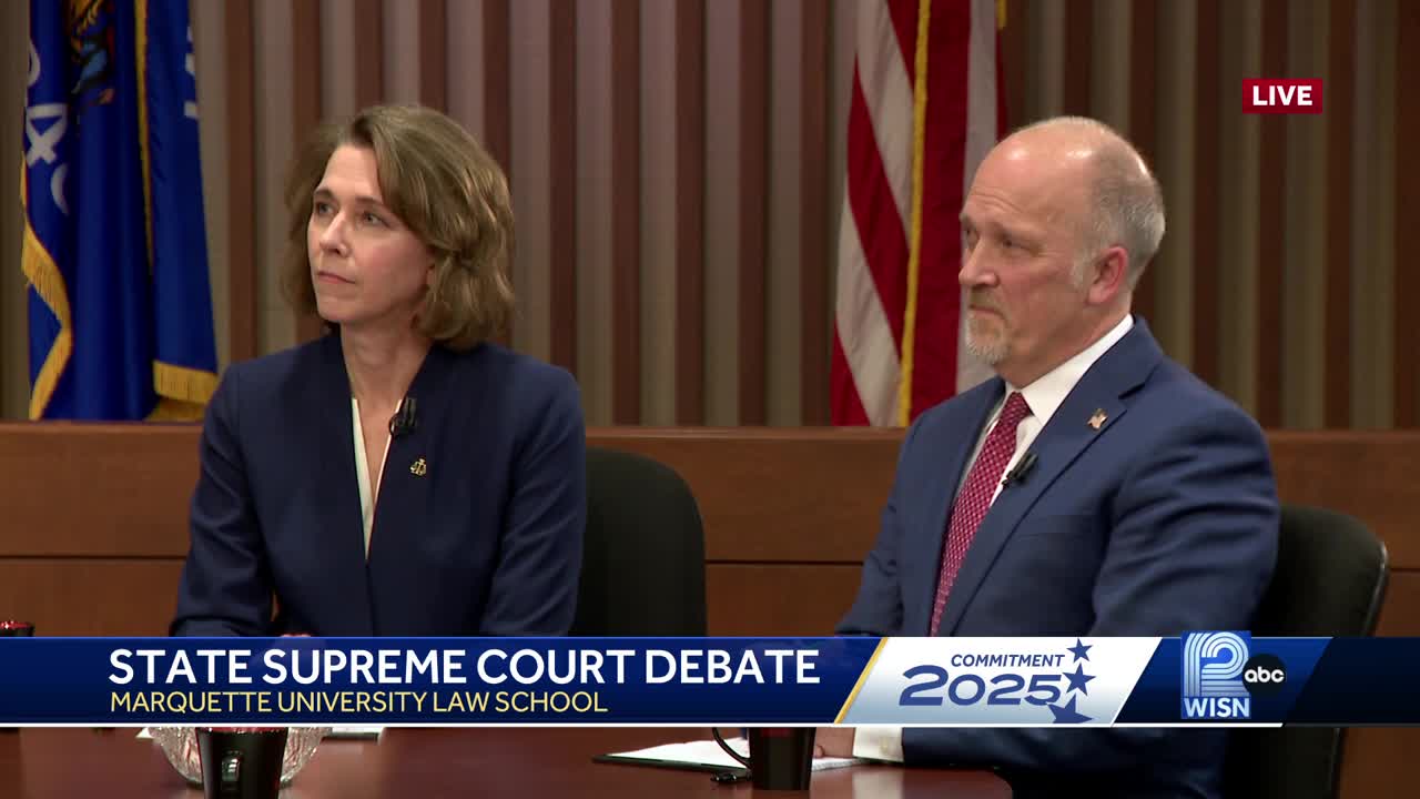 WATCH: Wisconsin Supreme Court debate