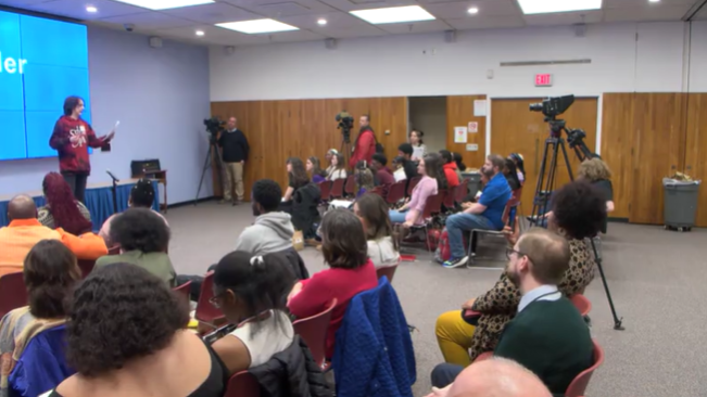 Rochester students take a stand on issues with soapbox speeches