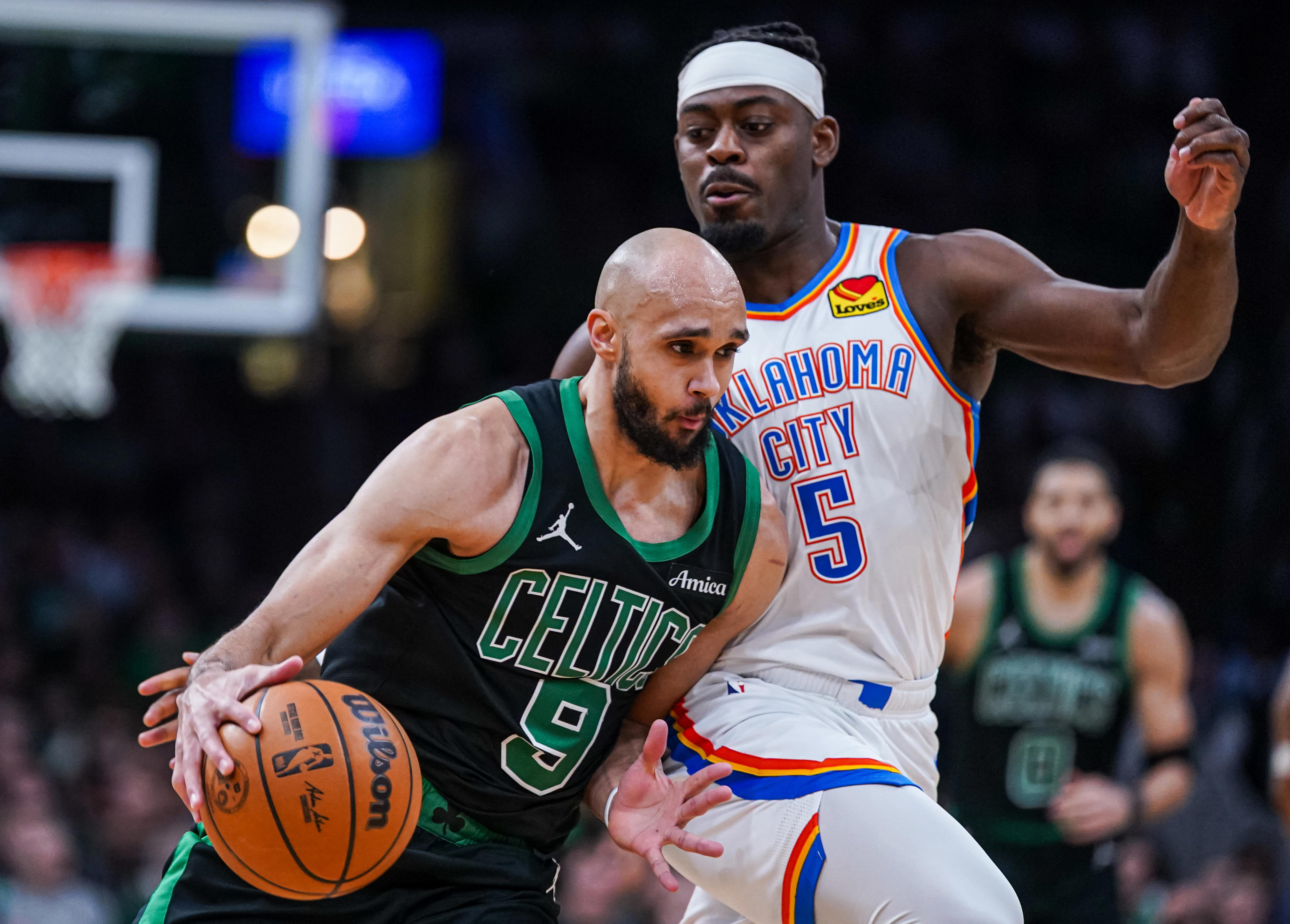 Thunder bully Celtics as Shai Gilgeous-Alexander and OKC top Boston 118 ...