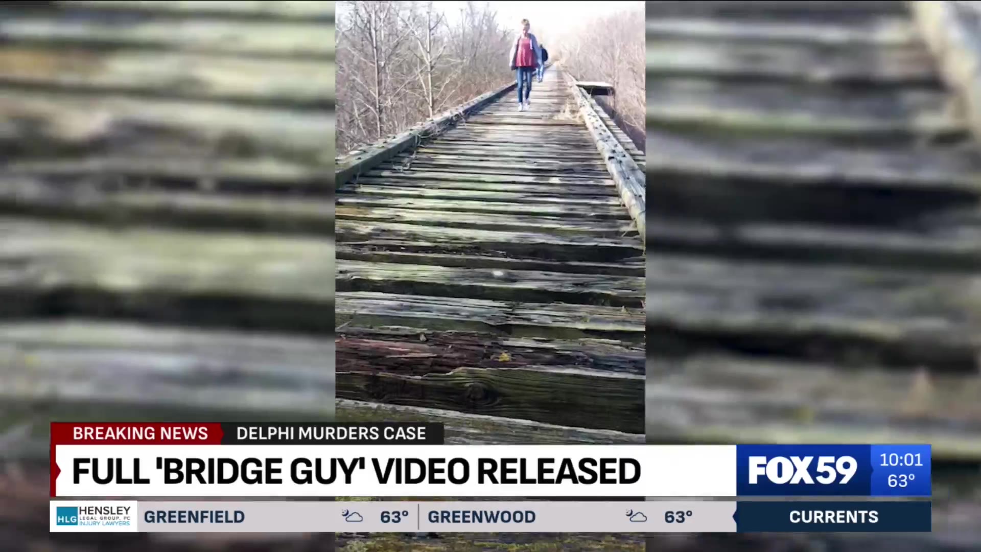 Delphi murders: Full 'Bridge Guy' video releases on Richard Allen innocence website