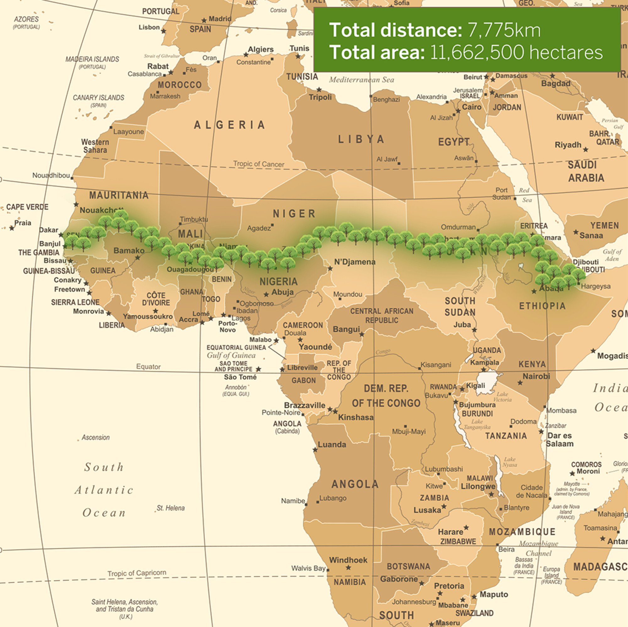 Why is China quietly helping Africa build a Great Green Wall across the ...