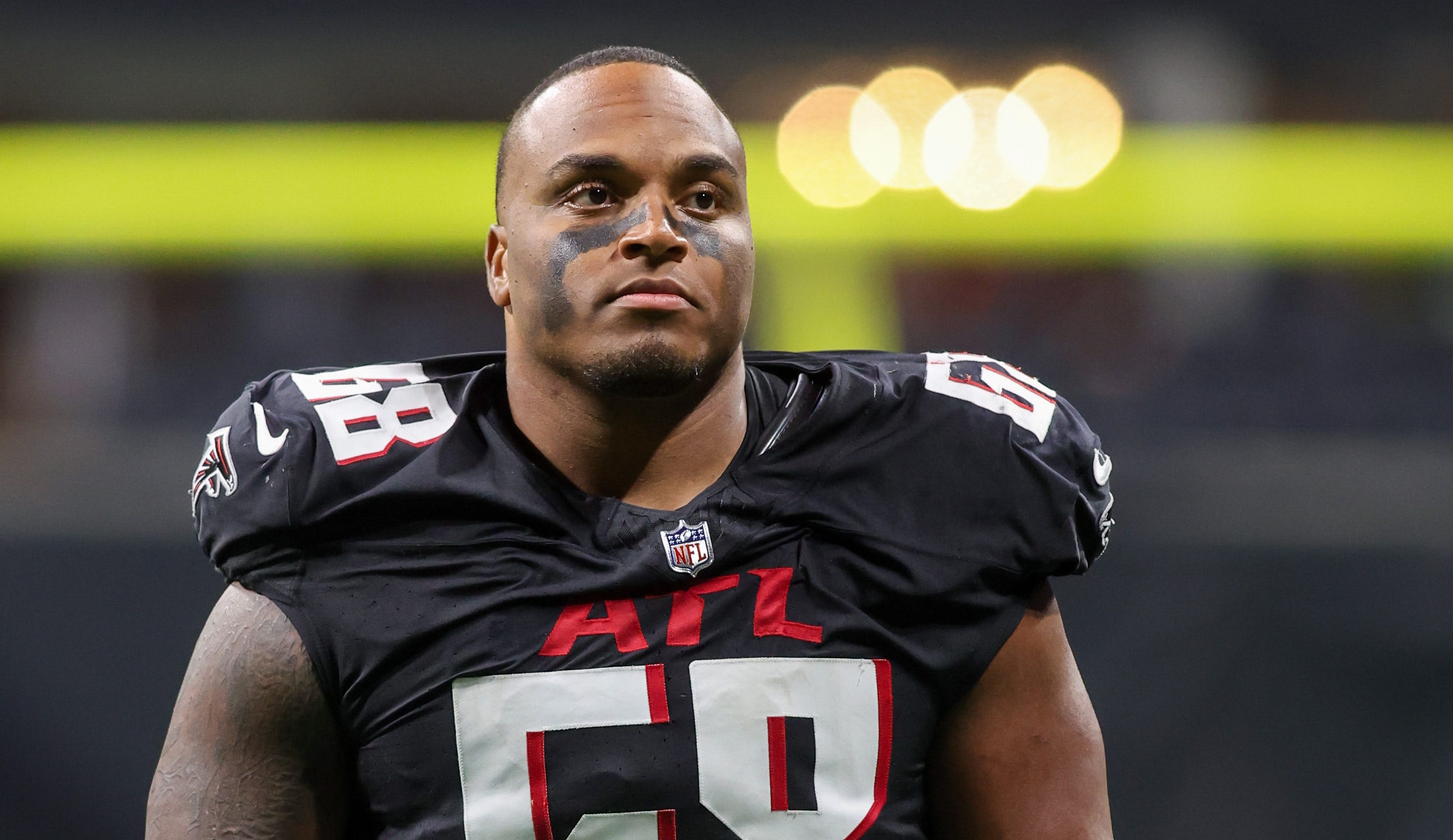 Falcons re-sign three more free agents, extend Jake Matthews