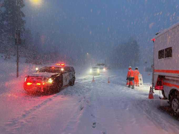 Northern California winter storm updates: I-80 chain controls in place ...