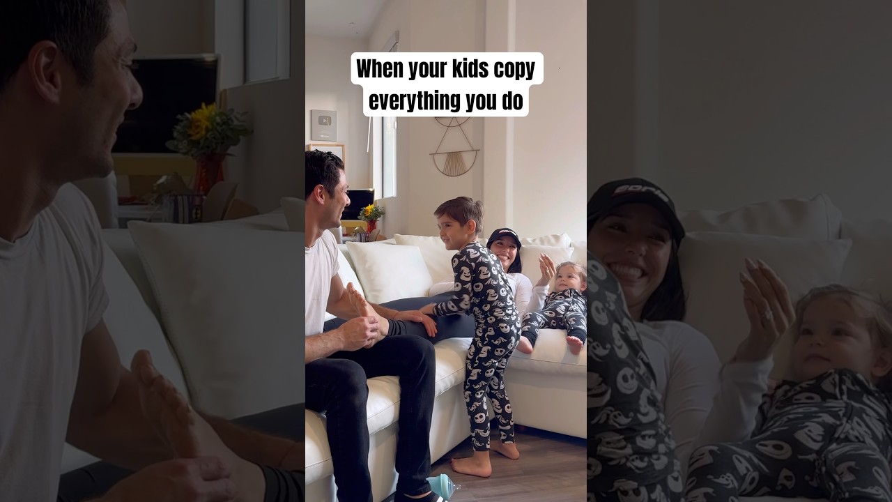 When Your Kids Copy Everything You Do