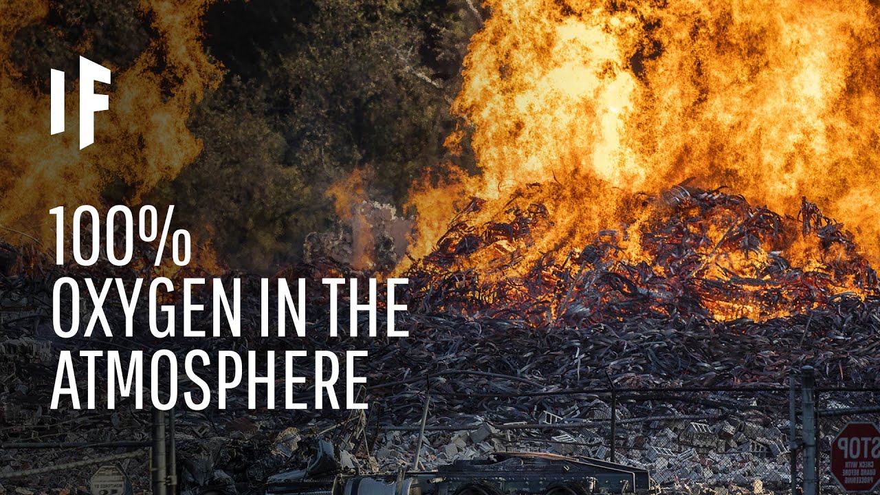 What would happen if Earth’s atmosphere were pure oxygen