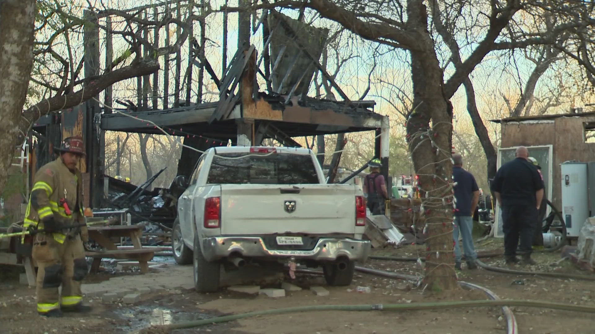 2-story structure fire exacerbated by propane tanks in San Antonio ...