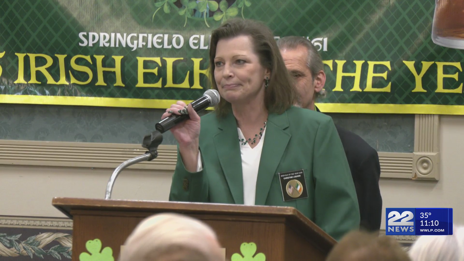 Springfield Elks honor "Irish Elk of the Year"