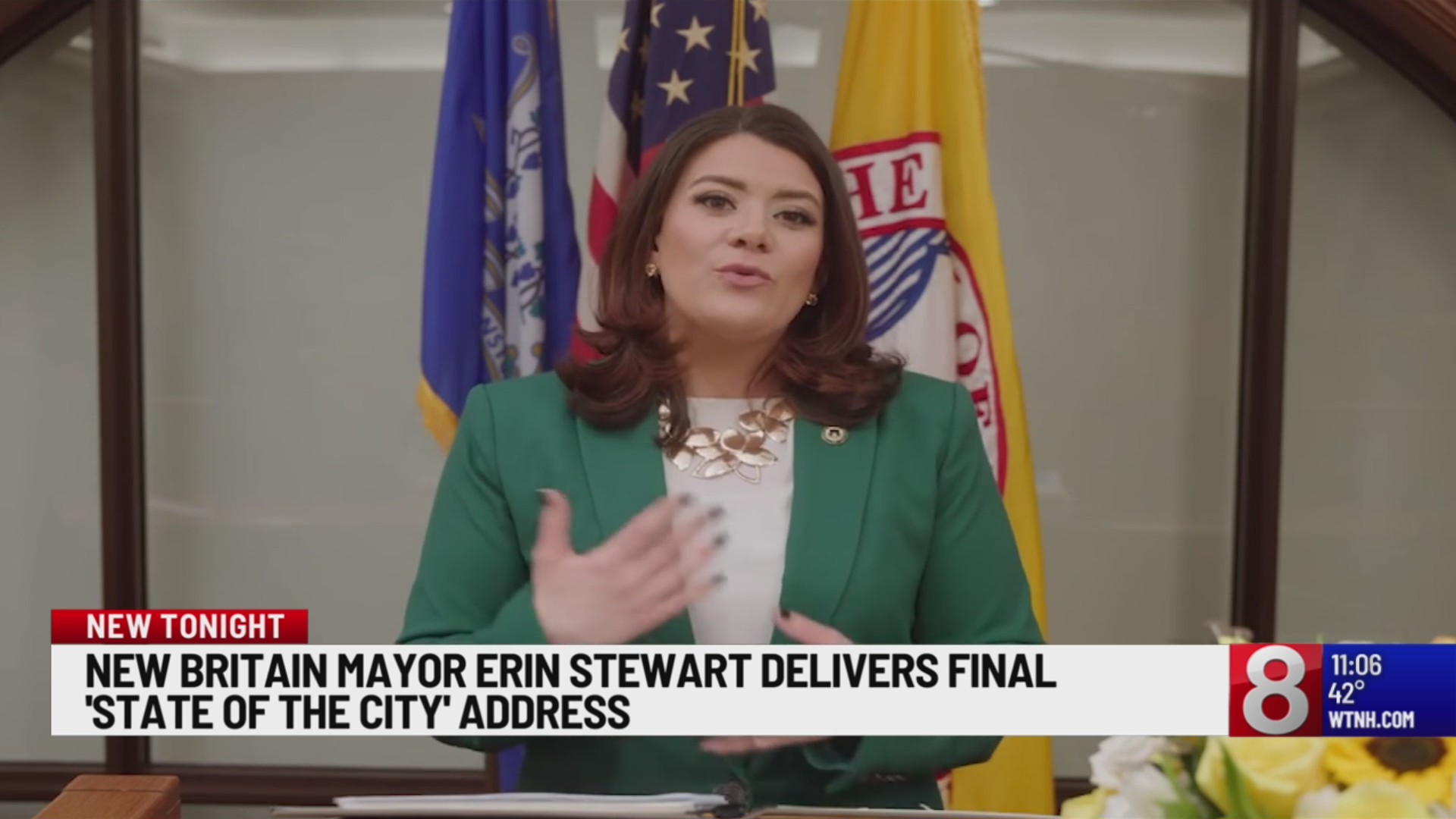 New Britain Mayor Erin Stewart gives final State of the City address