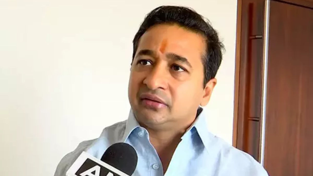 Congress says BJP has "sinister plot to talibanize Maharashtra," demands Nitish Rane's resignation