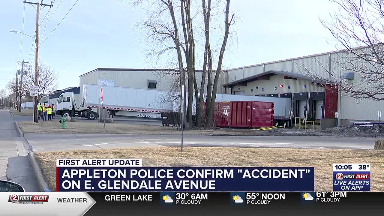Appleton police confirm “workplace accident” on E. Glendale Avenue