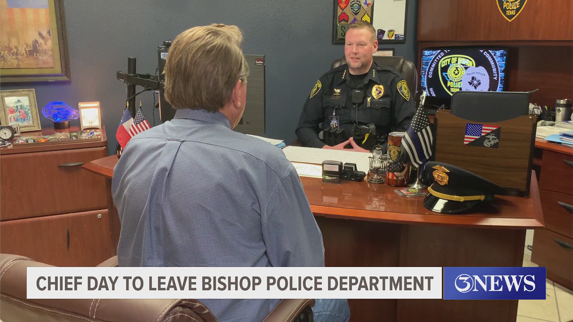 Bishop Police Chief Day resigns after 5 years of service