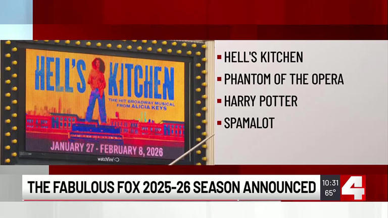 Fox Theater’s upcoming Broadway lineup released