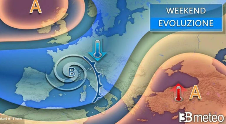 Meteo, nuova ondata di maltempo tra forte vento, pioggia e neve: le zone più colpite e le ...