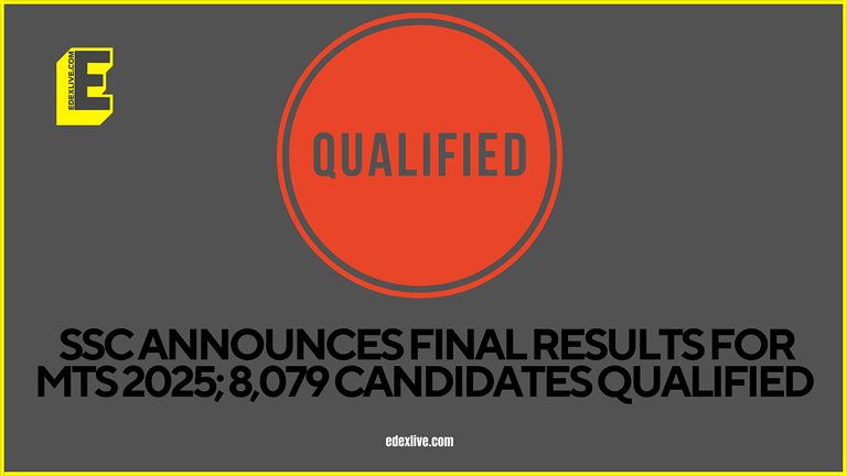 SSC announces final results for MTS 2025; 8,079 candidates qualified