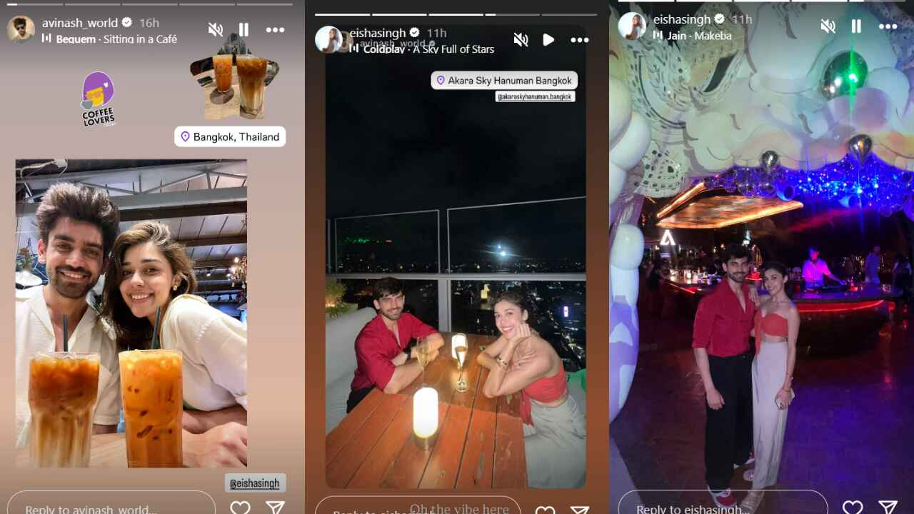 Bigg Boss 18's Avinash Mishra and Eisha Singh's Thailand vacation adds ...