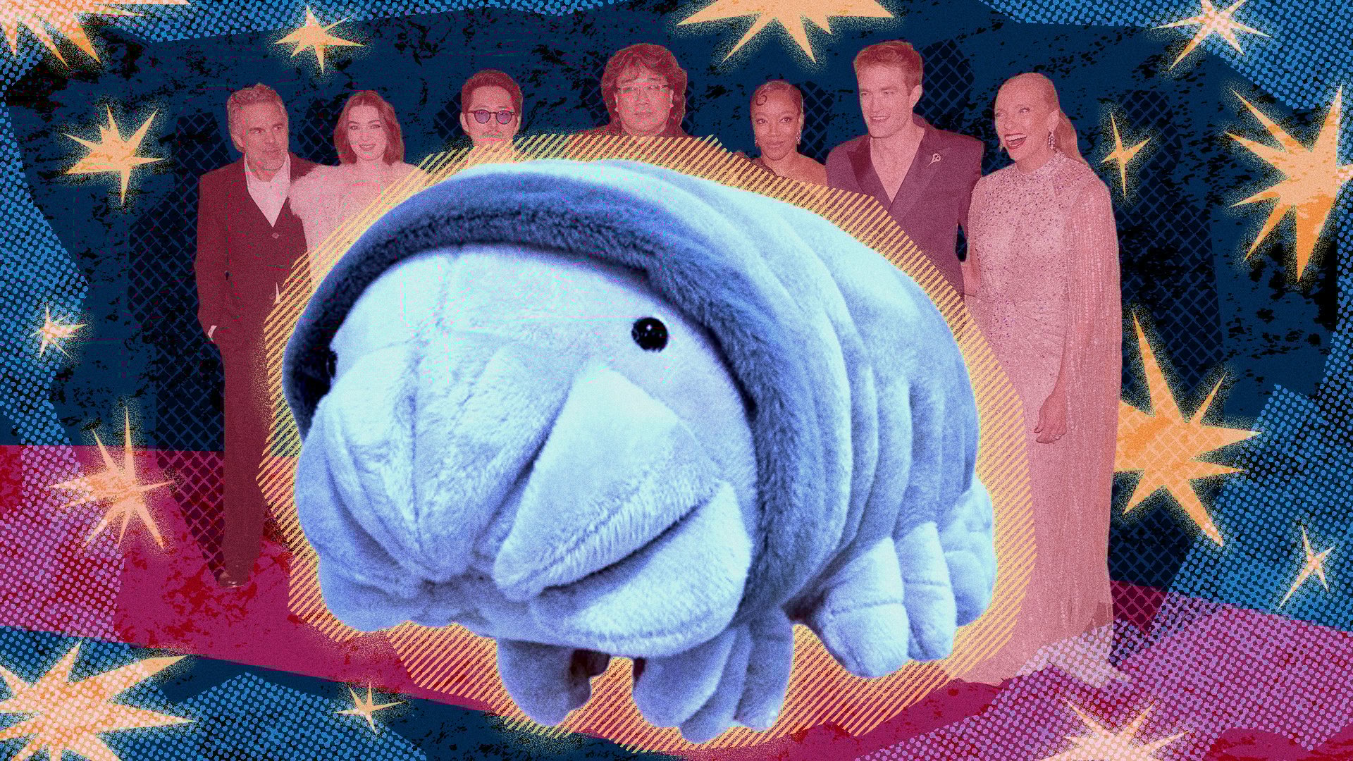 'Mickey 17's creeper plushes are the movie's real red carpet stars