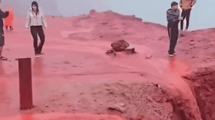 Blood Bath: Videos of Iran’s Hormuz Island Turning Red Go Viral—The ...