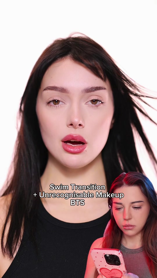 Swim Transition with Unrecognizable Makeup The Transformation Everyone’s Talking About!