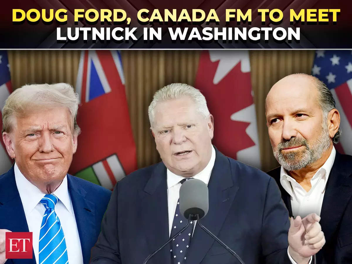 'Let's stop this': Doug Ford, Canada FM to meet Lutnick in Washington ...